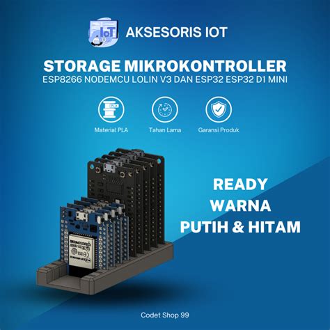 Storage Box Microcontroller Esp8266 Nodemcu Esp32 D1 Mini Arduino
