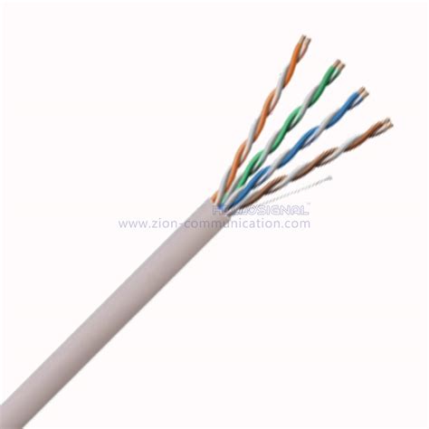 U UTP CAT E PR AWG PVC CMR Ethernet Network Cable From China