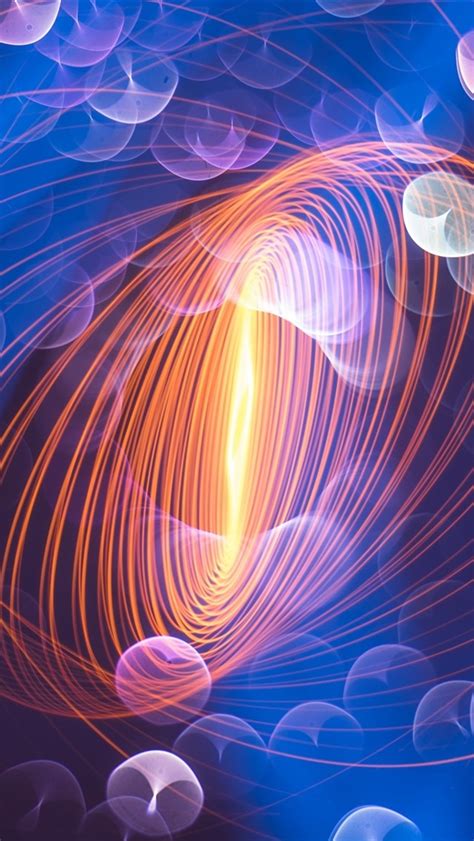 배경 화면 추상적 인 곡선 섬광 파란색 배경 2560x1600 그림 이미지