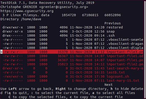 How To Recover Deleted Files On Linux With Testdisk