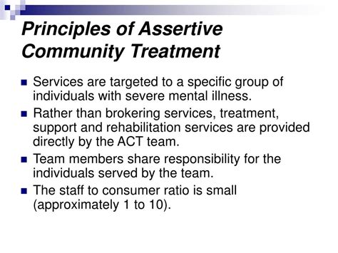 Ppt Assertive Community Treatment Powerpoint Presentation Free