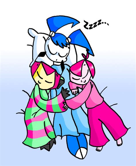 Mlaatr Trio Sleeping By Teenagerobotfan777 On Deviantart
