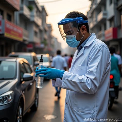 Biochemical Analysis In An Indian City Stable Diffusion Online