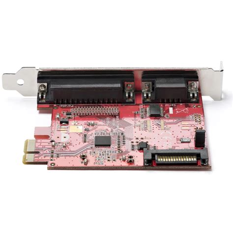 STARTECH PCI Express Combo Adapter Card With 1x DB25 Parallel Port And 1x RS232 Serial Port
