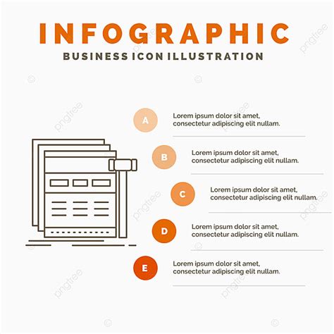 Web Wireframe Vector Art PNG Internet Page Web Webpage Wireframe Infographics Template Fo App