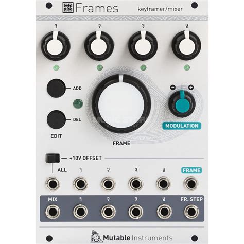 Mutable Instruments Frames Mixer Keyframer Music Store Professional