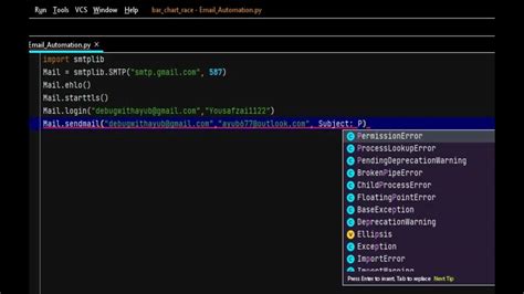 Sending Email Using Python Youtube
