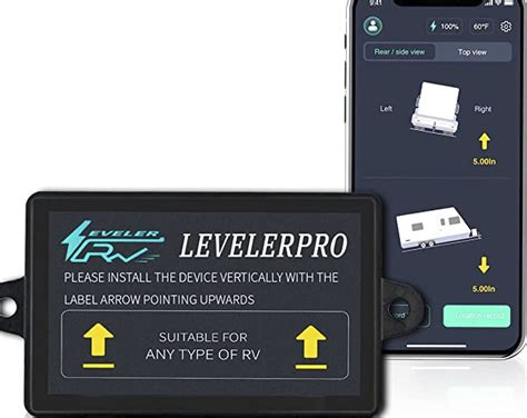 Wireless Bluetooth RV Leveling System RVLevelerPRO By Rhino Storm Level Your RV In Minutes