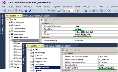 XAF UX Improvements For Design Time Templates Windows And Web UI Coming Soon In V