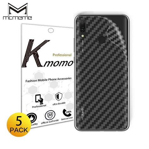 Huawei Y7a Y9 Y7 Y6 Pro Y5 Nova Y61 3d Carbon Fiber Back Protector Film