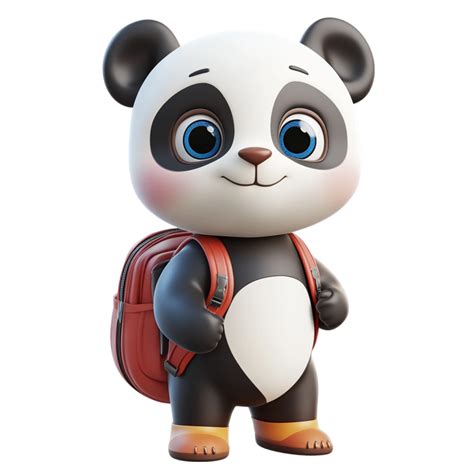Panda Cub In The Forest 52935049 Png
