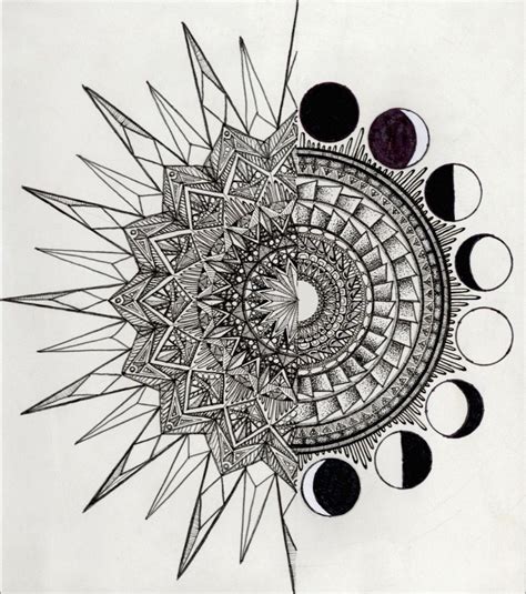 Favourite Mandala Sun Tattoo Mandala Tattoo Design Moon Sun Tattoo