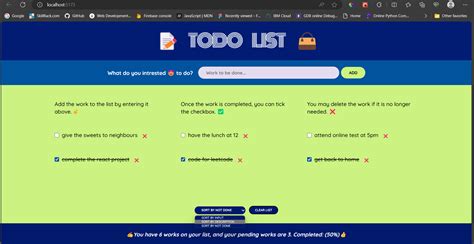 GitHub Aswin ToDo List React This Is Simple ToDo List Webapp With React