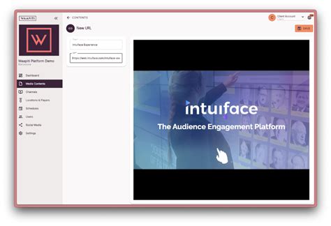 Intuiface Interactive Experiences Now Officially Supported Waapiti
