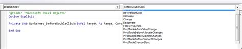 vba why wont the code below execute when a cell is double clicked on