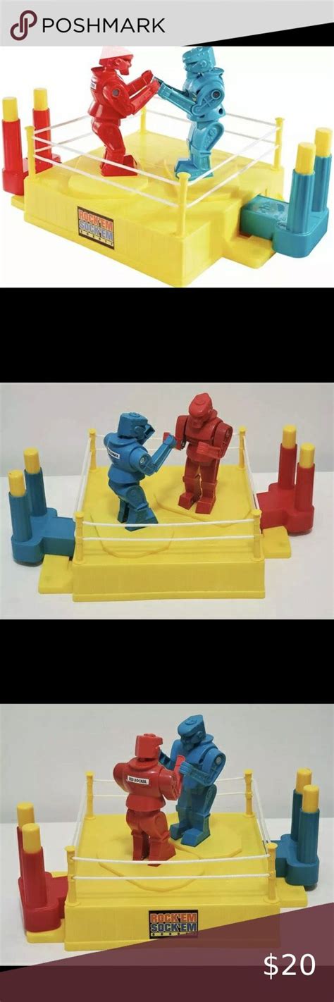 Rockem Sockem Robots Classic Boxing Game Toy Robots Concept Toys Games