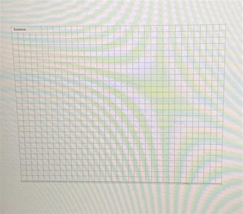 Solved Please Be Sure To Graph Your Soluion The Graph On