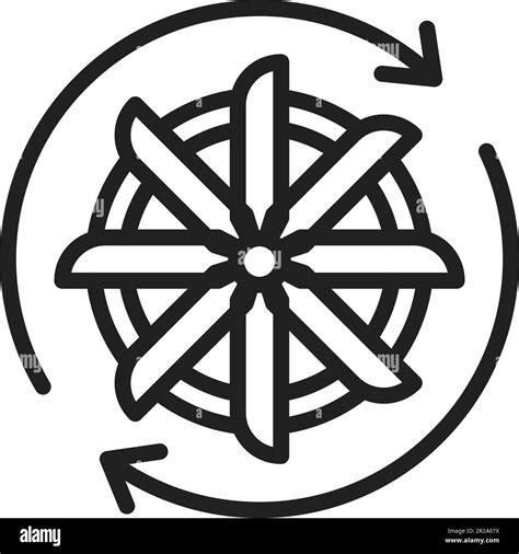 Turbine Icon Vector Image Stock Vector Image And Art Alamy