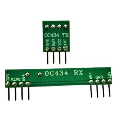 433MHz RF Transmitter And Receiver Wireless Module Rytronics In