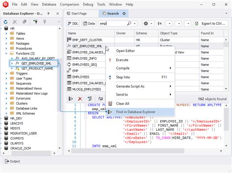 Find Object For Oracle Search Column Name String Or Find Table Size Index Ddl