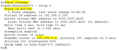 Hot Standby Router Protocol