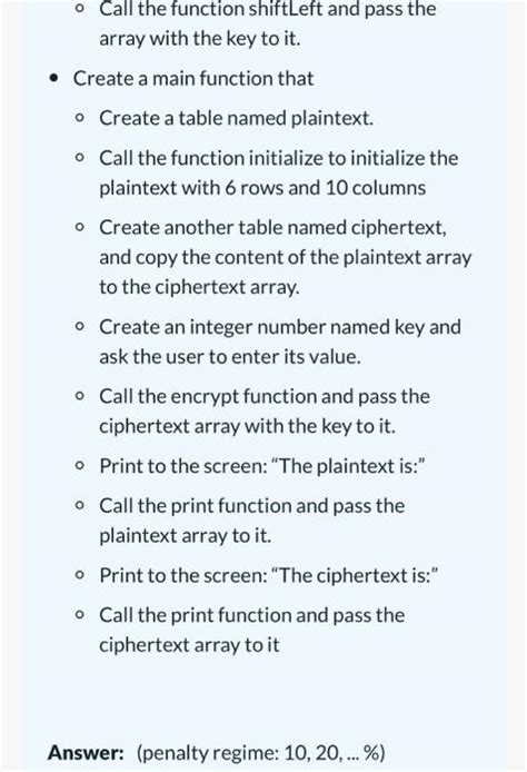 Solved Exercise Objectives • Working With Tables Problem