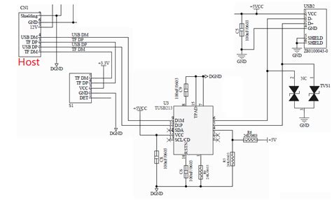 Tusb213 Infotainment Host Unable To Identify Some Usb ，but Remove The Ic Tusb213 Then Connect