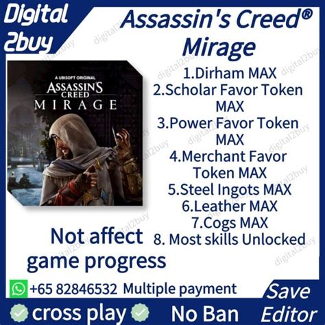 assassin s creed mirage save editor ac mirage save modding acm cheats