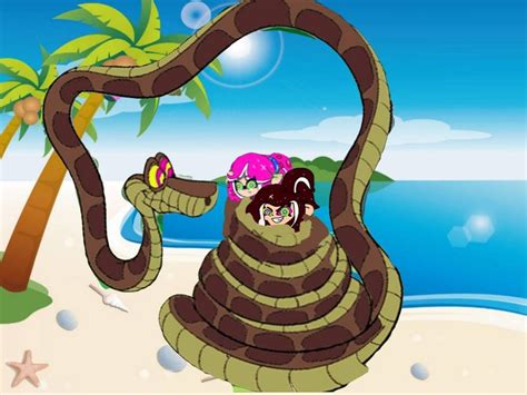 Kaa Hypnotizing And Coiling Ee And Ge Request By Theemperorofhonor On