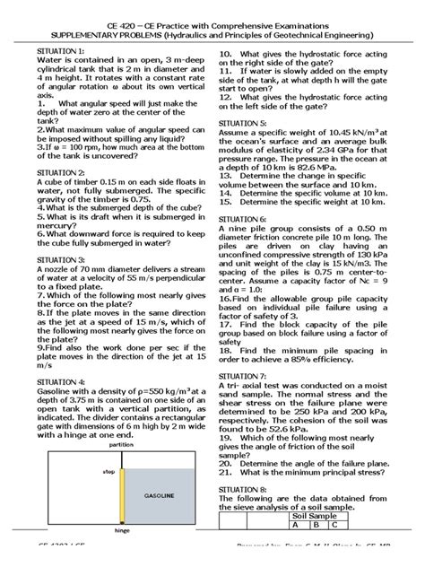 Supplementary Problems Hge Pdf Applied And Interdisciplinary