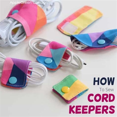 How To Make A Cord Keeper Diy Cord Wrap Applegreen Cottage