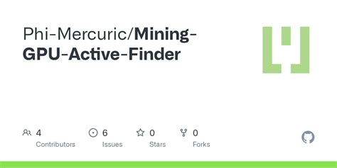 GitHub Phi Mercuric Mining GPU Active Finder