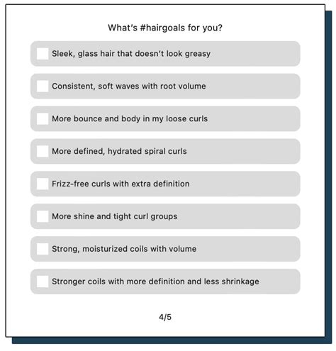 5 Hair Type Quiz Examples For Haircare Product Brands