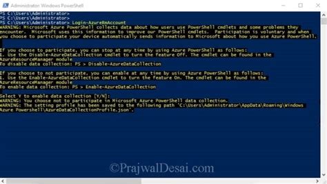 Install Azure Powershell Module In Windows 10