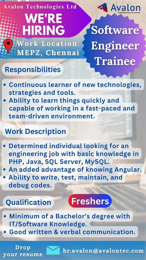 Manimaran V On Linkedin Necplacement Software Trainee Chennaijobs