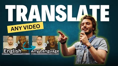 How To Translate A Video To Any Language For Free Auto Translate