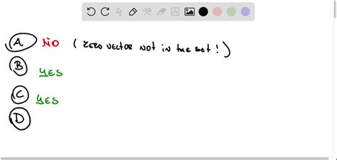 solved 1 point which of the following sets are subspaces of ℝ 3 a