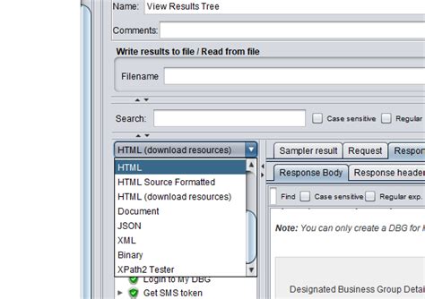 Jmeter Browser View Is Missing On The View Results Tree Stack Overflow