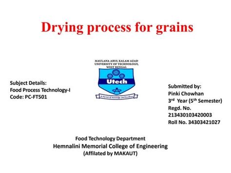 Drying Theory And Drying Rating Curve Ppt