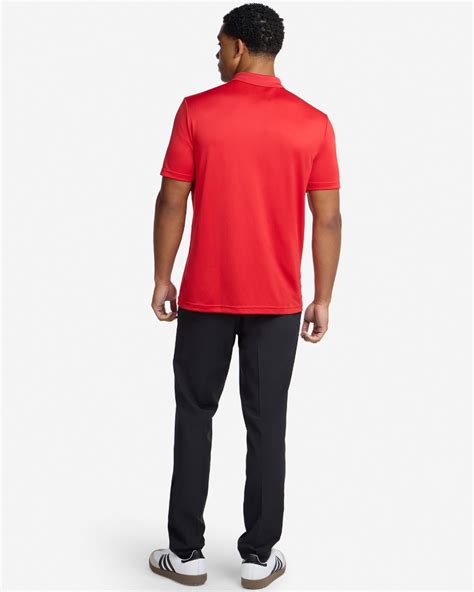Lfc Adidas Adults Core Performance Polo Shirt Primegreen Red