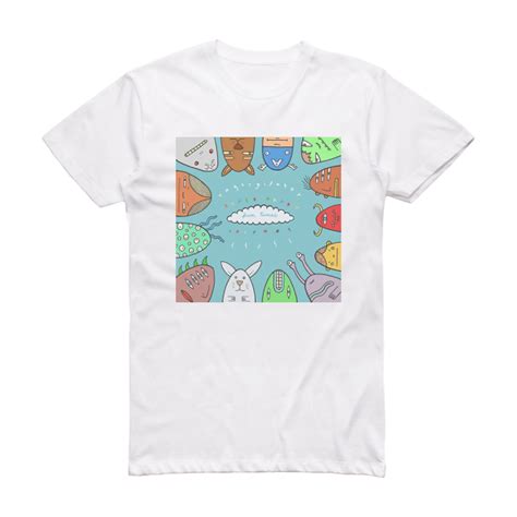 Regurgitator Super Happy Fun Times Friends Album Cover T Shirt White Album Cover T Shirts