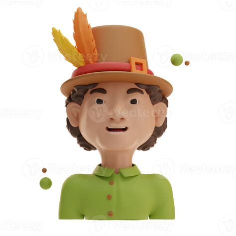 Thanksgiving Object Person 3d Illustration 12916545 Png