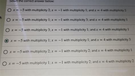 solved given the graph of the following degree 5 polynomial