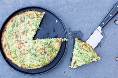 کوکو لوبیا سبز طرز تهیه کوکو لوبیا سبز مجلسی فوری ایران کوک