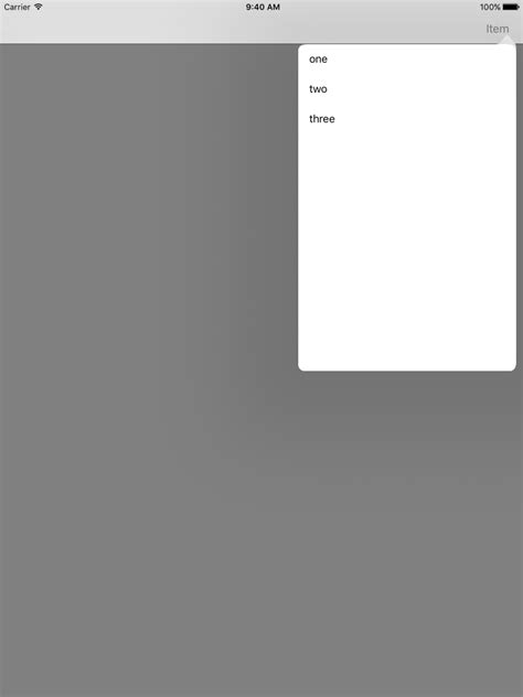 Ios Popover Controller Doesn T Show View Correctly Stack Overflow