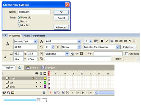 Attractive Flash Preloader Tutorials