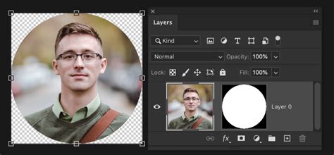 How To Crop Images In A Circle Shape Using Photoshop