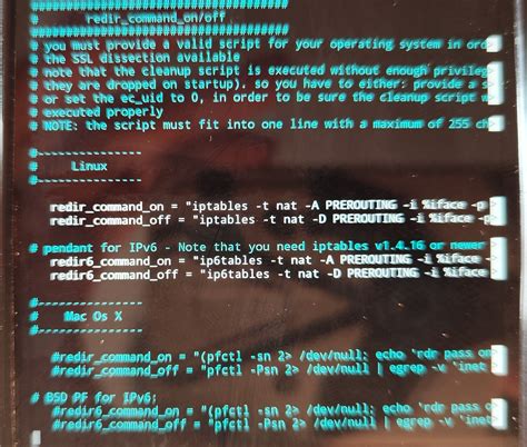 ip6tables table nat does not exist cant insert firewall redirects