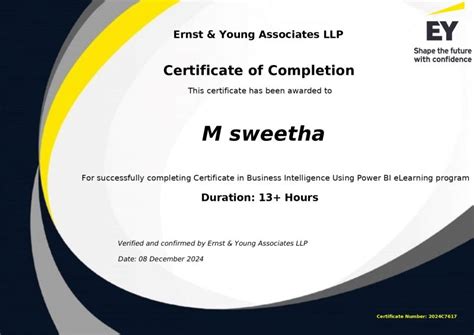 Businessintelligence Powerbi Dataanalytics Lifelonglearning Ey