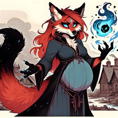 Pregnant Fox Mage Of The Sin Of Wrath 6 By Fan1pokemon On Deviantart